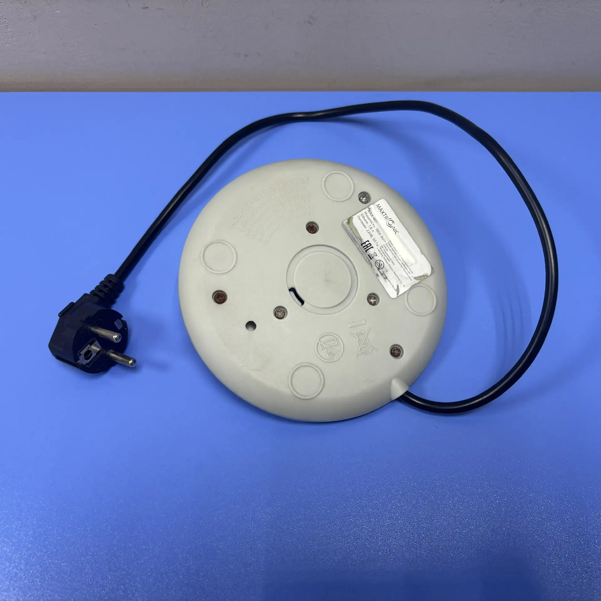 Нагревательная платформа электрочайника Maxtronic MAX-407