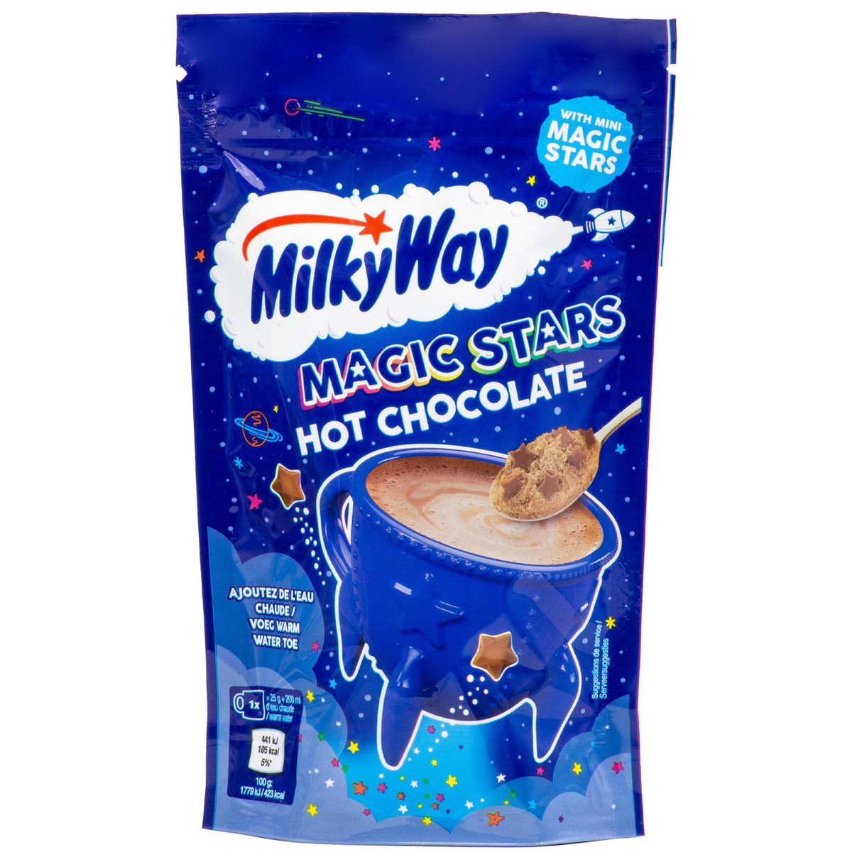 Горячий шоколад Milky Way, порошок в вакуумной упаковке, 140 гр.