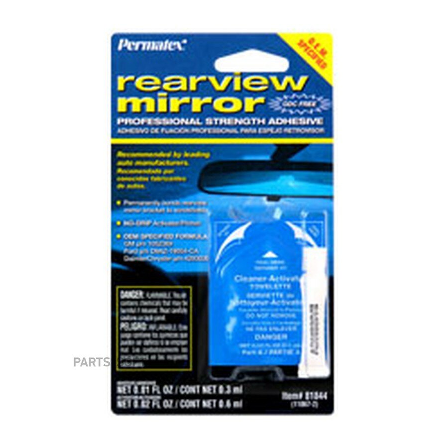 PERMATEX81840 Проф. супер прочный клей для зеркала з/в NEW от официального дистрибьютора, PERMATEX, артикул 81840