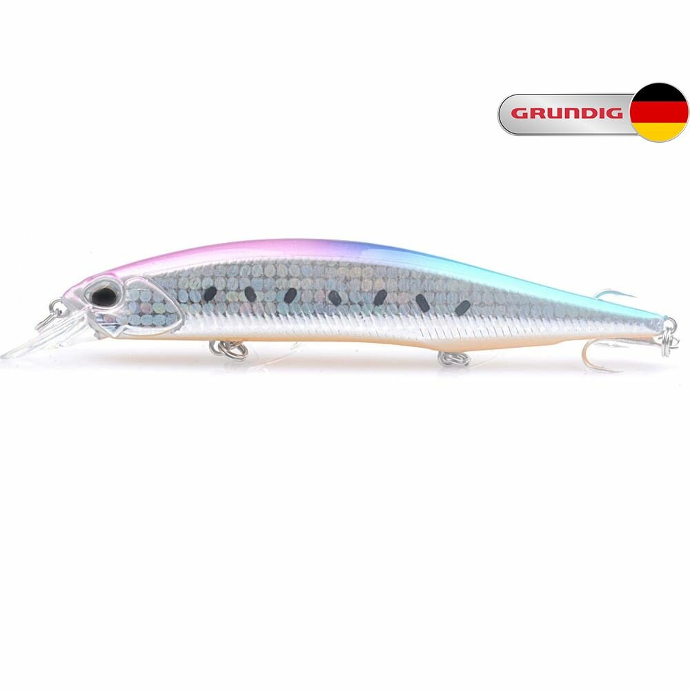 Grundig Воблер minnow 85мм/9,2гр для летней рыбалки