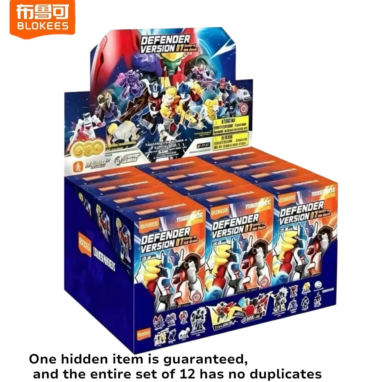 Конструкторы Blokees Original Transformers Star Edition 7 Bruco End box 12pcs