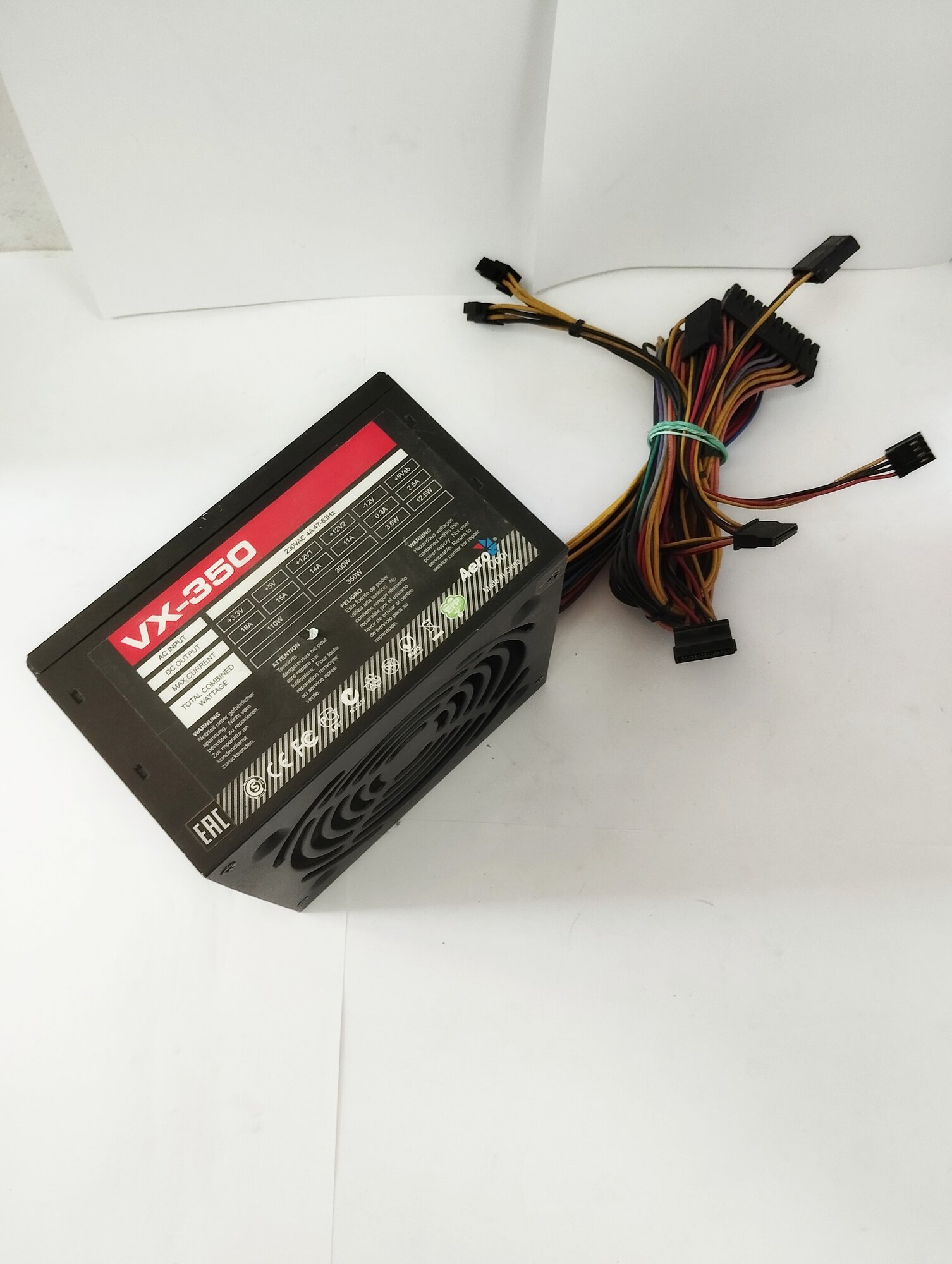 Блок питания Aerocool VX-350 350W 24+8pin