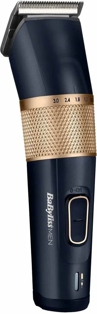 Машинка для стрижки BaByliss E986E, Li Ion, 160 мин работы, лезвия карбон титан, 8 насадок, 0,6 28 мм