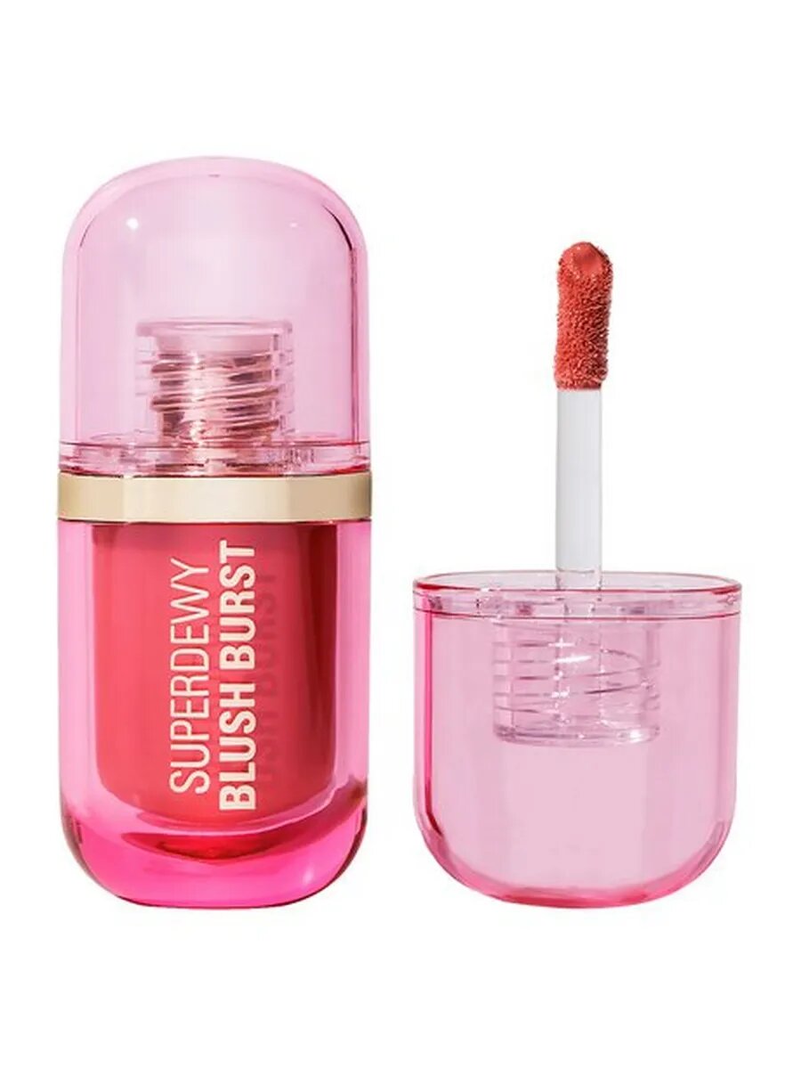 Revolution Makeup Superdewy Burst Liquid Blush Румяна 1 Strawberry Milkshake Cool Pink 46057 мл/гр