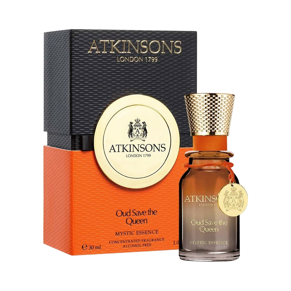 Женские масляные духи Atkinsons Oud Save The Queen 30 мл - Уд Сейв Зе Квин парфюм от Аткинсон