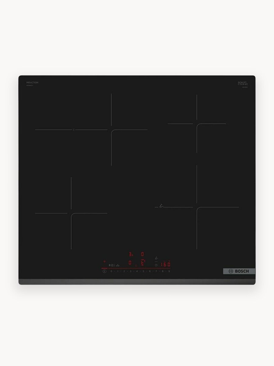 Встраиваемая индукционная панель BOSCH PIF63KHC1E Serie 6, официальная гарантия