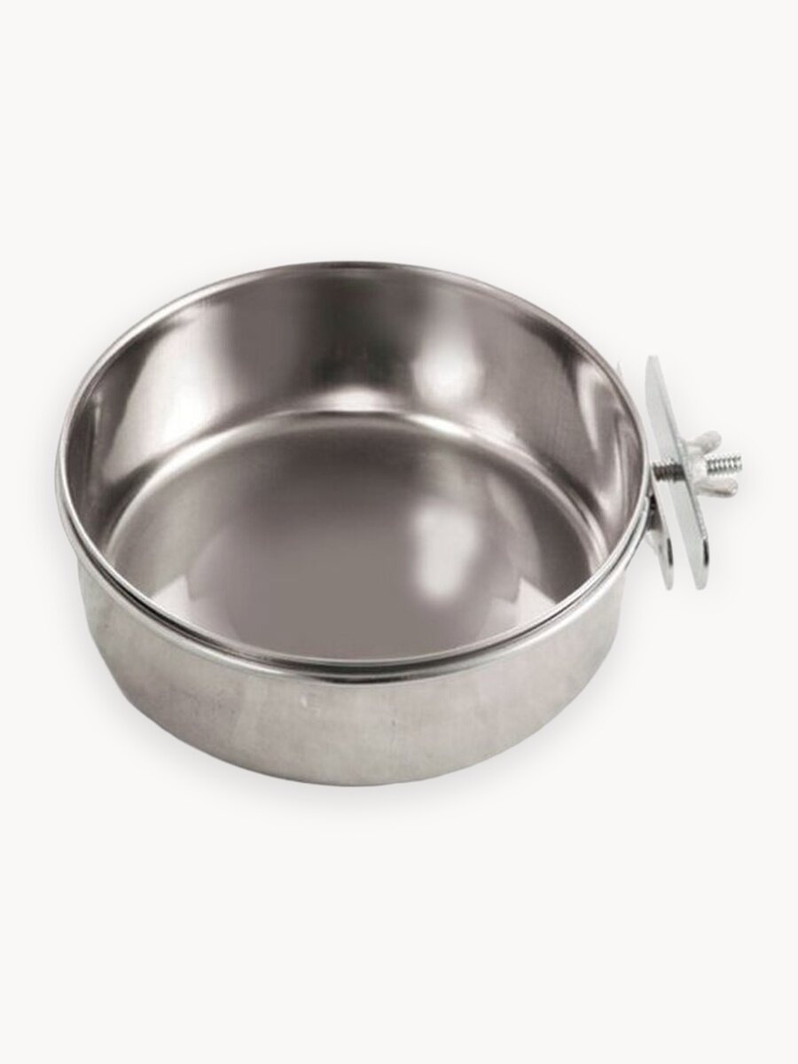 Миска для животных Triol 77620 металлическая с держателем, 0,28л