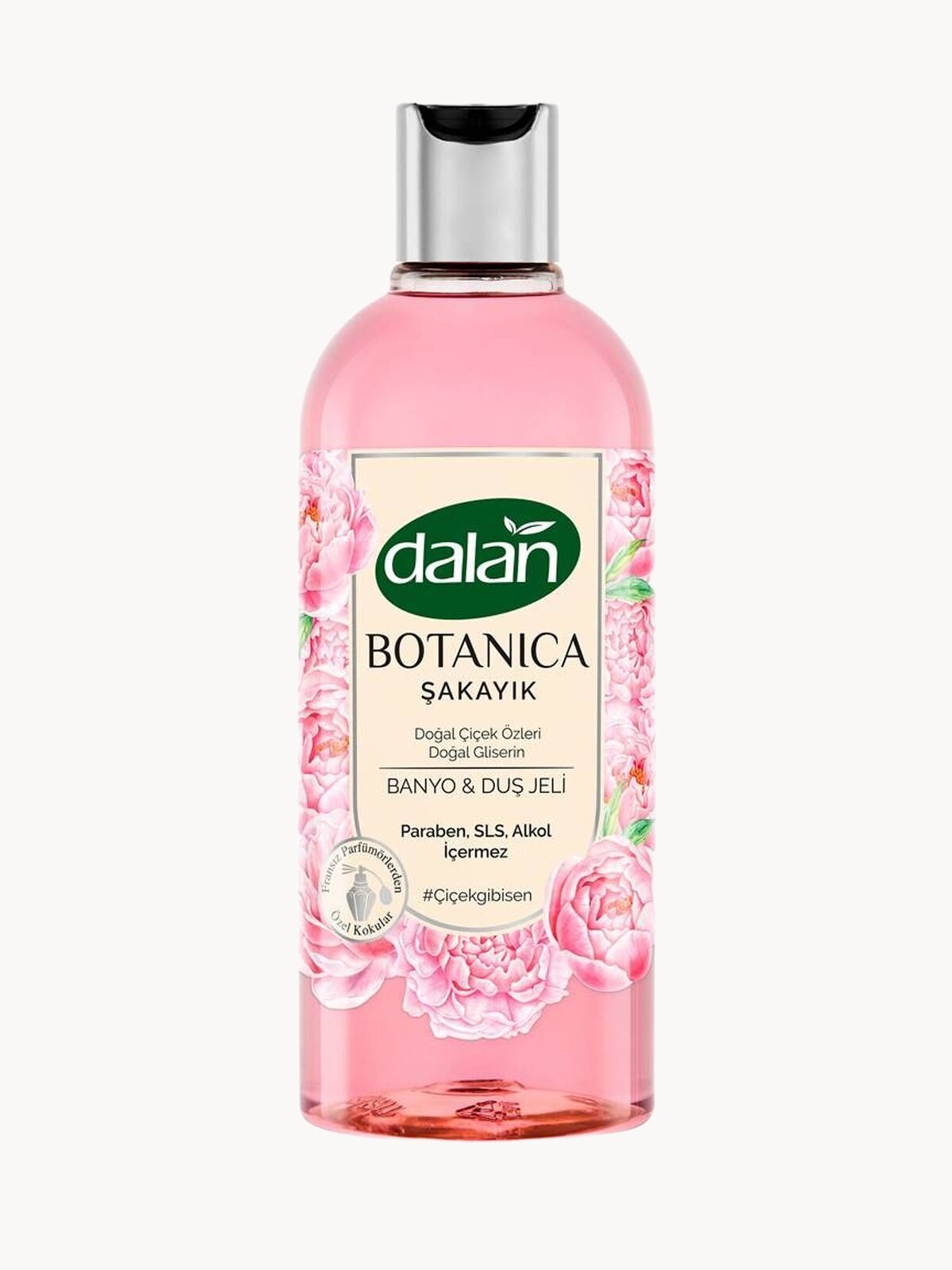 Гель для душа DALAN Botanica Пион парфюмированный женский, мужской, 500 мл