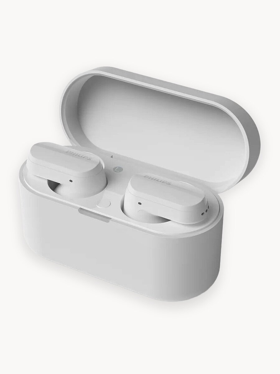 Наушники Philips TAT3508WT/00, Bluetooth, внутриканальные, белый