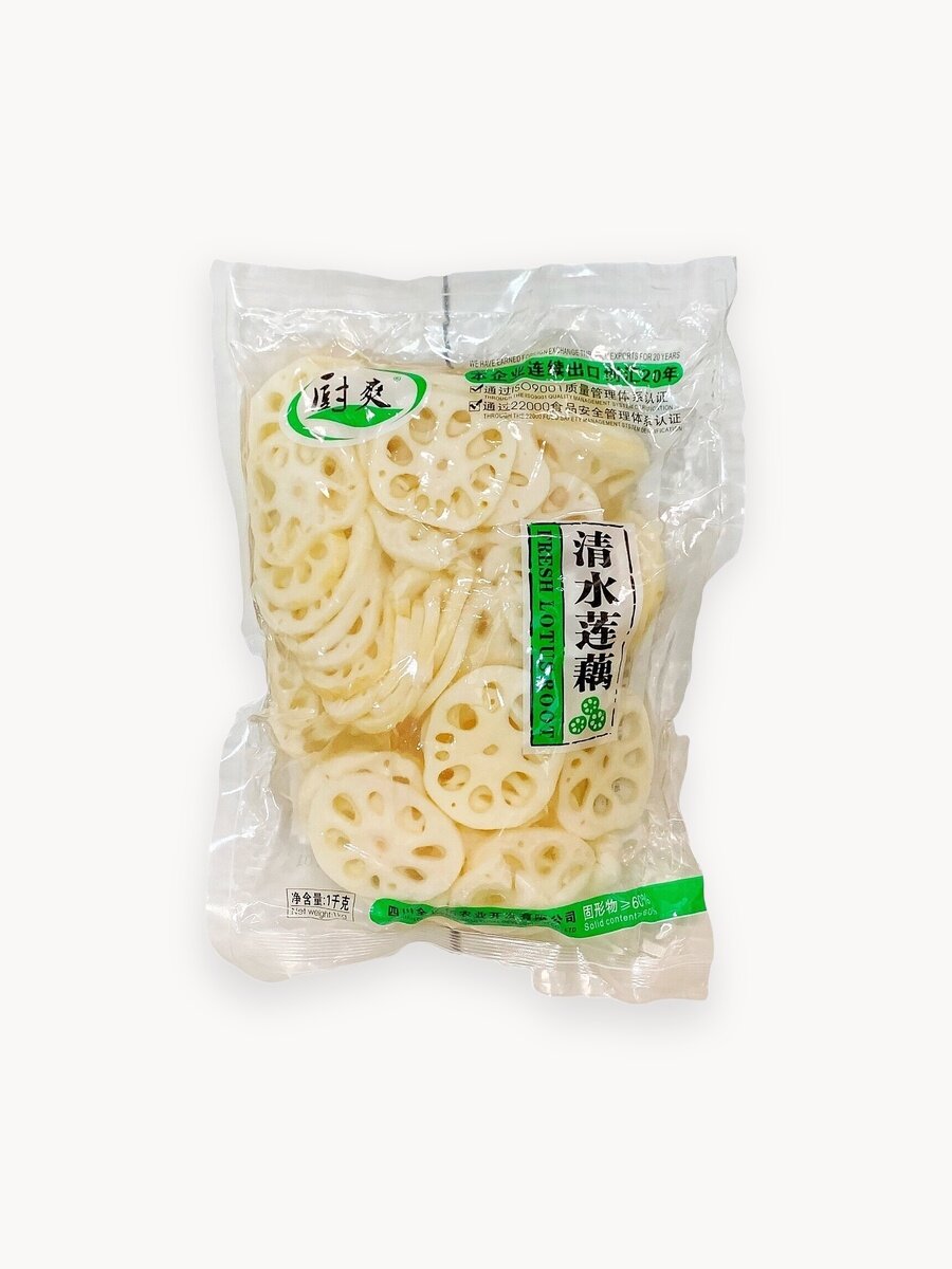 Китайский Маринованный корень лотоса Крупный, 1 кг