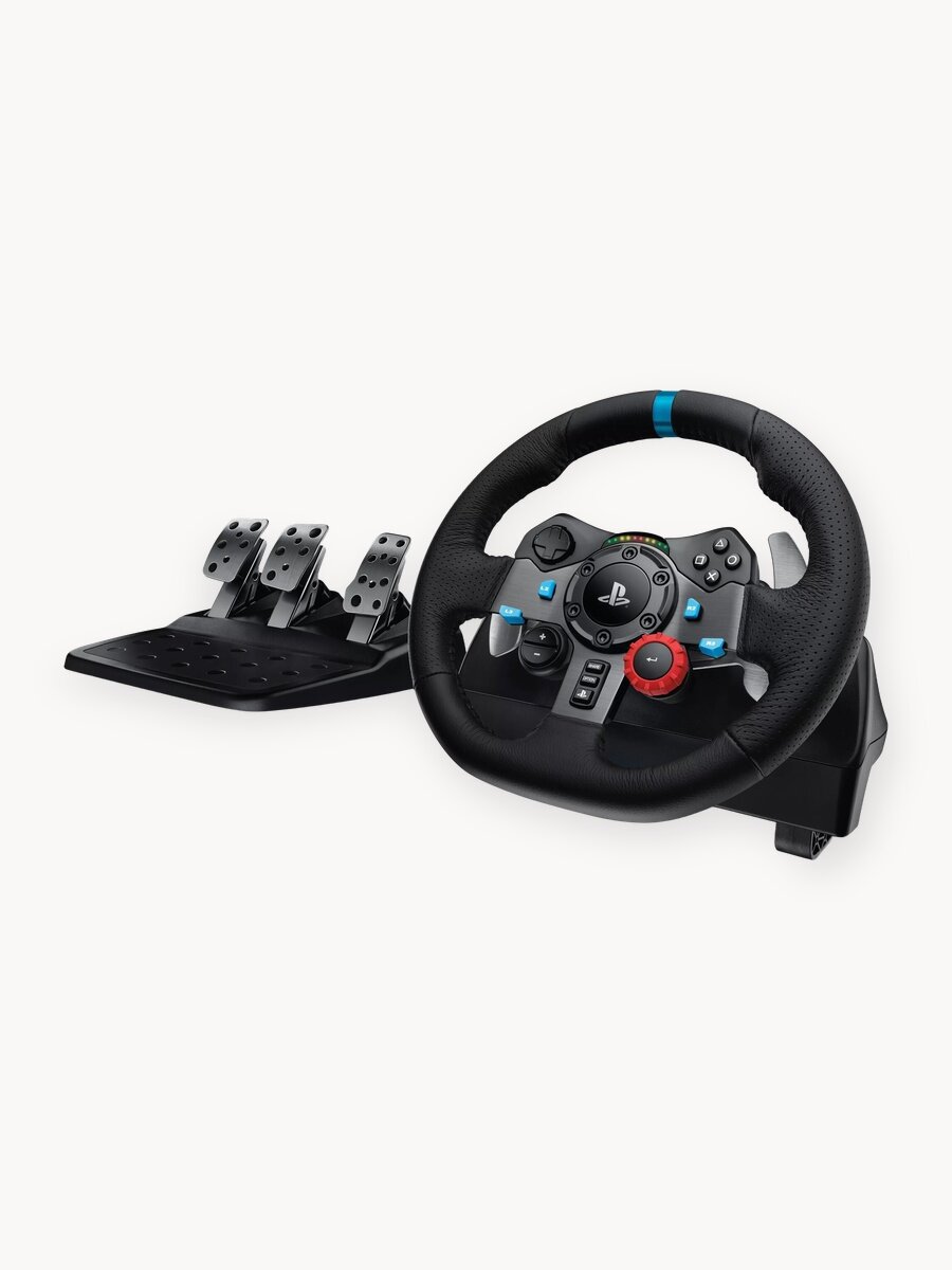 Игровой комплект Руль + педали Logitech G G29 Driving Force, черный