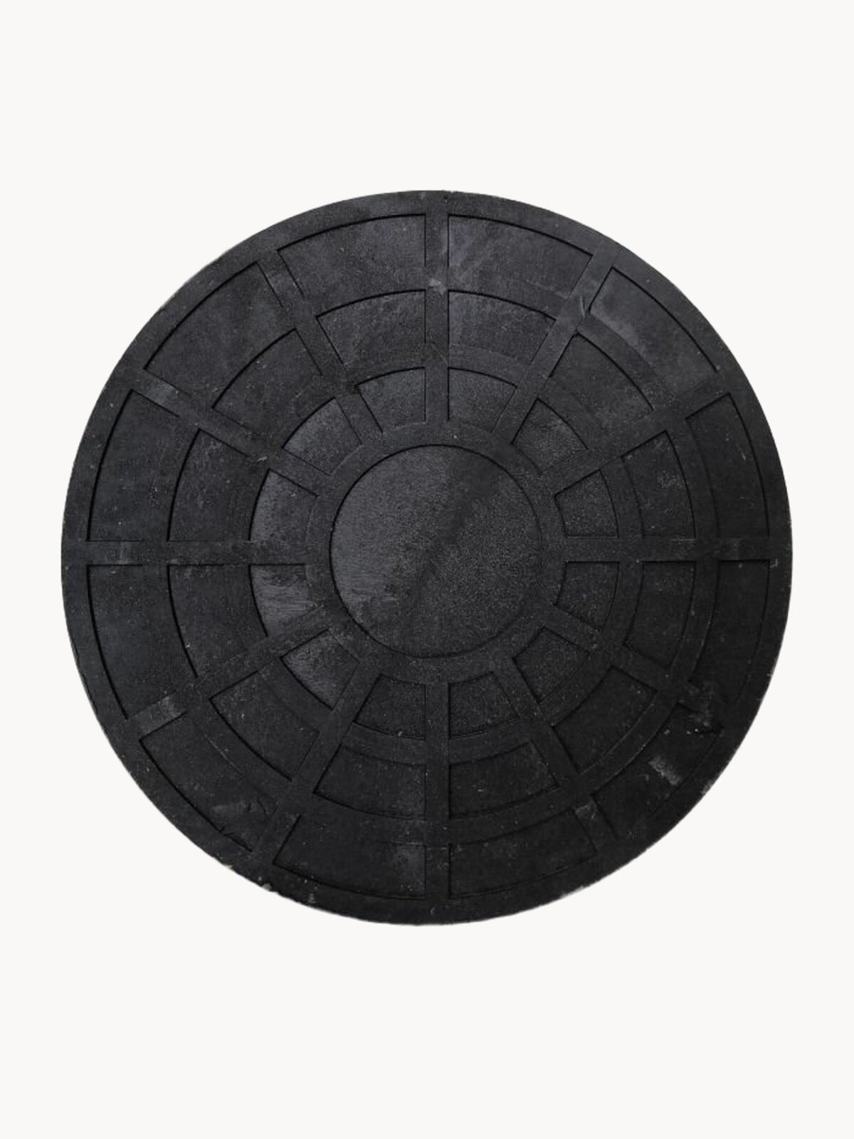 Люк/пробка Д 271мм/ф315 мм (черный)