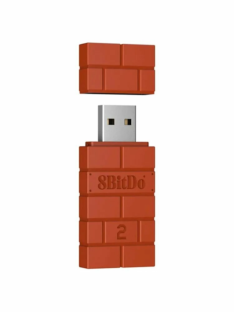 Беспроводной Bluetooth USB адаптер 8BitDo v2 для Windows, Mac, Nintendo Switch, Raspberry Pi