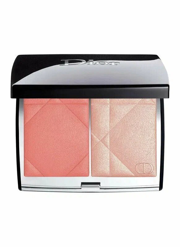 Палетка для лица Dior Rouge Blush Colour & Glow - Румяна и Хайлайтер №257 Dioriviera 8г