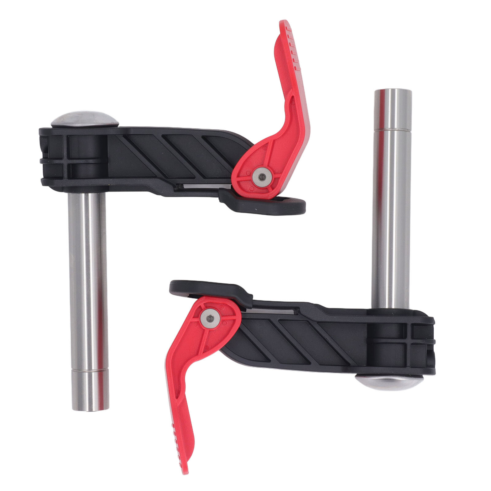 2 шт. Быстрозажимные струбцины из нержавеющей стали для деревообработки, настольный зажим для крепления пластин и направляющих, 19 мм