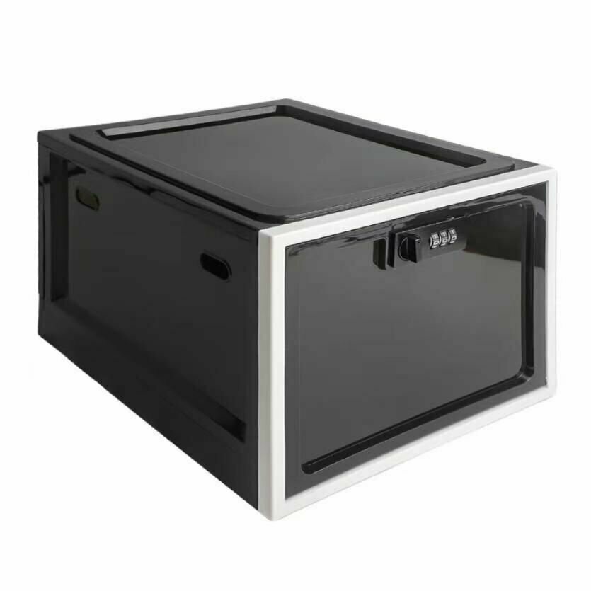 Прозрачный ящик для хранения продуктов питания в холодильнике с паролем A