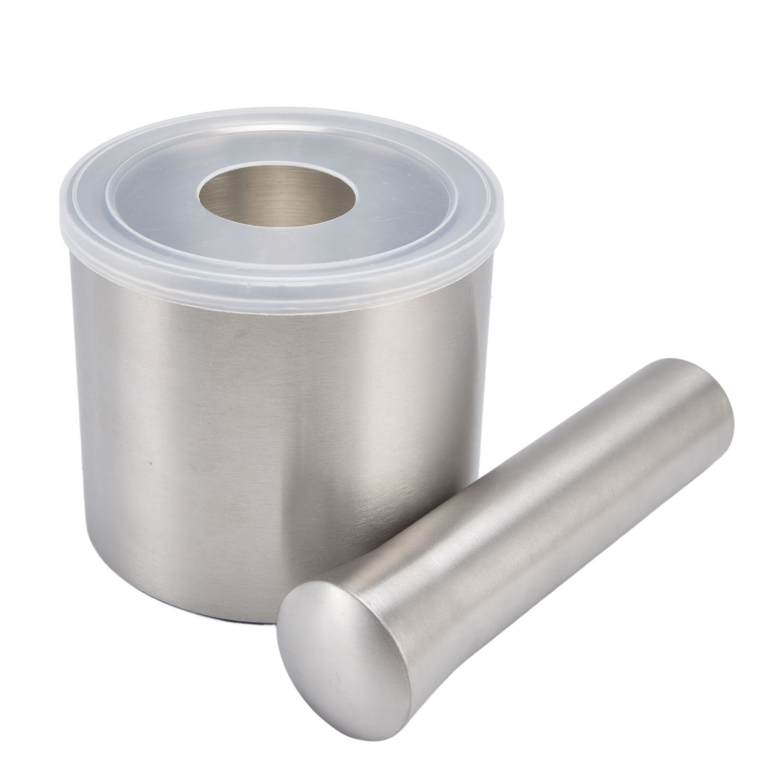 Пестик для ступки, дизайн с двойной структурой, глянцевая текстура, практичная бесшумная моющаяся кухонная шлифовальная машина для еды