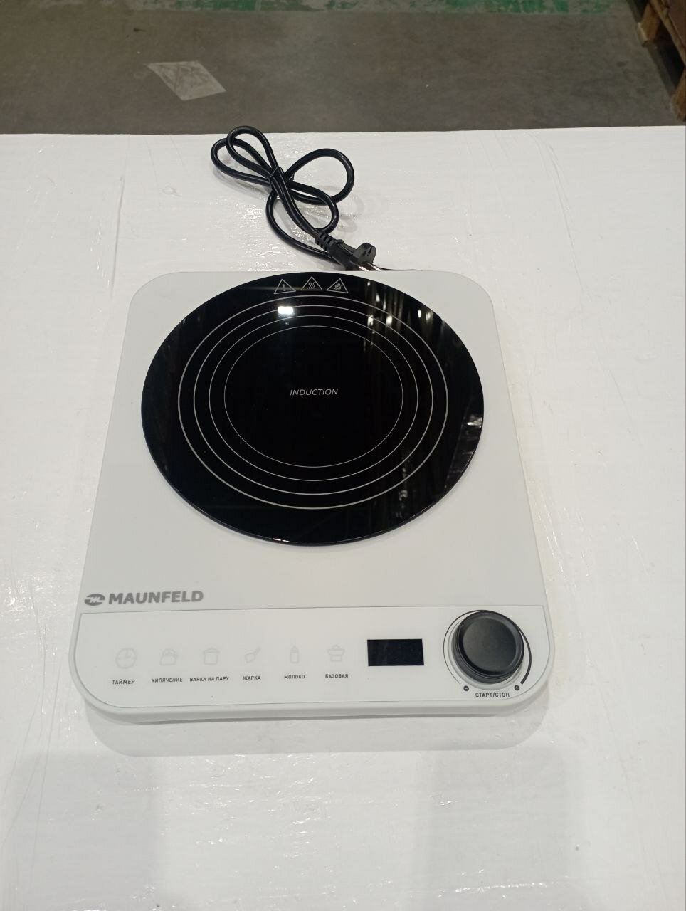 Индукционная плитка MAUNFELD EFI271MWH