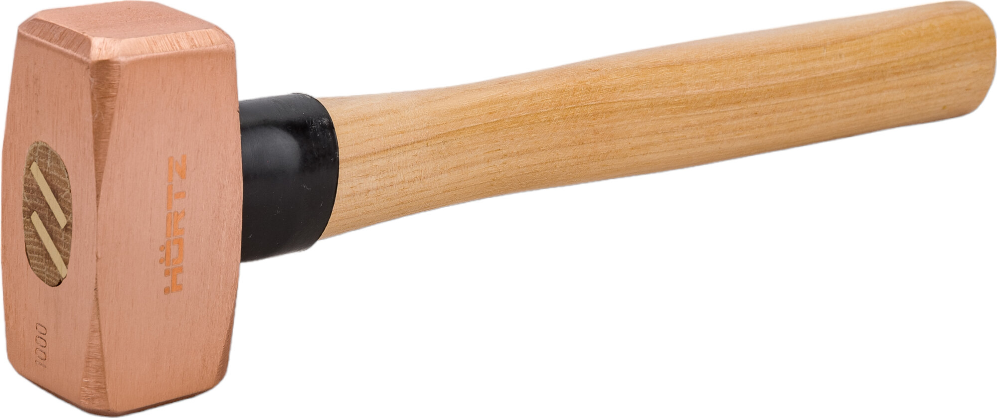 HORTZ Кувалда 1 медная с деревянной ручкой HOR 450300