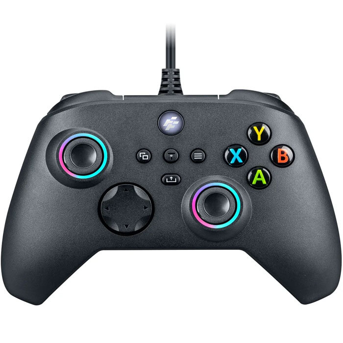 Джойстик геймпад usb FlashFire F211 MIZAR ПК 3D датчик аудио подсветка вибрация - 2.1м чёрный