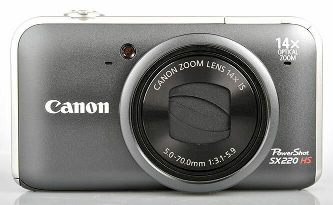 Canon PowerShot SX220 HS Gray Цифровой компактный фотоаппара