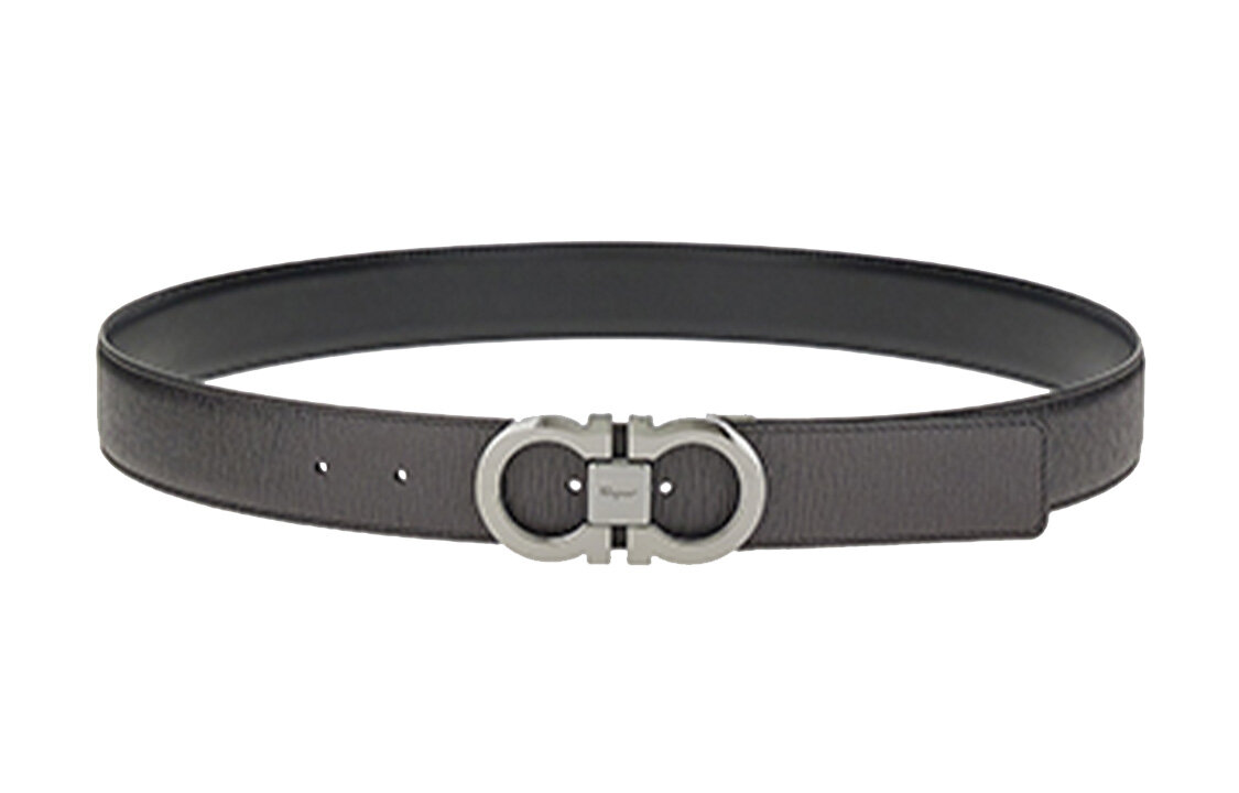 Ferragamo Gancini Leather Belt 115