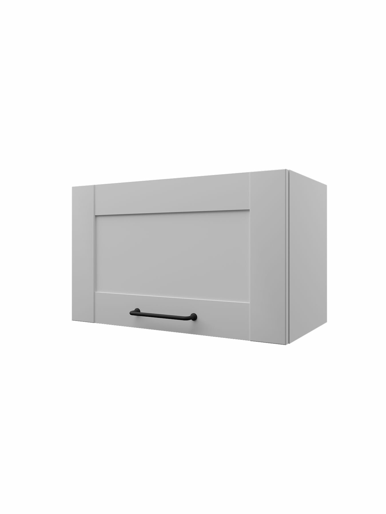 Кухонный модуль МДФ навесной под вытяжку Аризона ШВГ600 белый