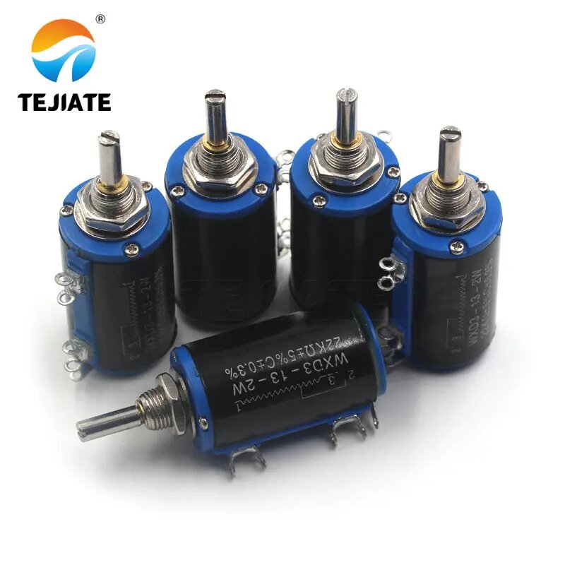 Потенциометр TEJIATE WXD3-13-2W, сопротивление 10 кОм