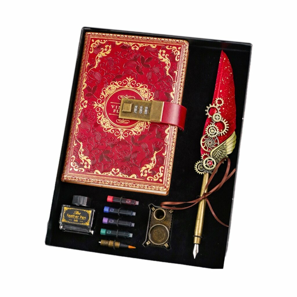 Детский Дневник с Замком, Дневник с Винтажным Замком, Блокнот с Замком, Секретный Дневник с Кодовым Замком и Наборы Зонтиков