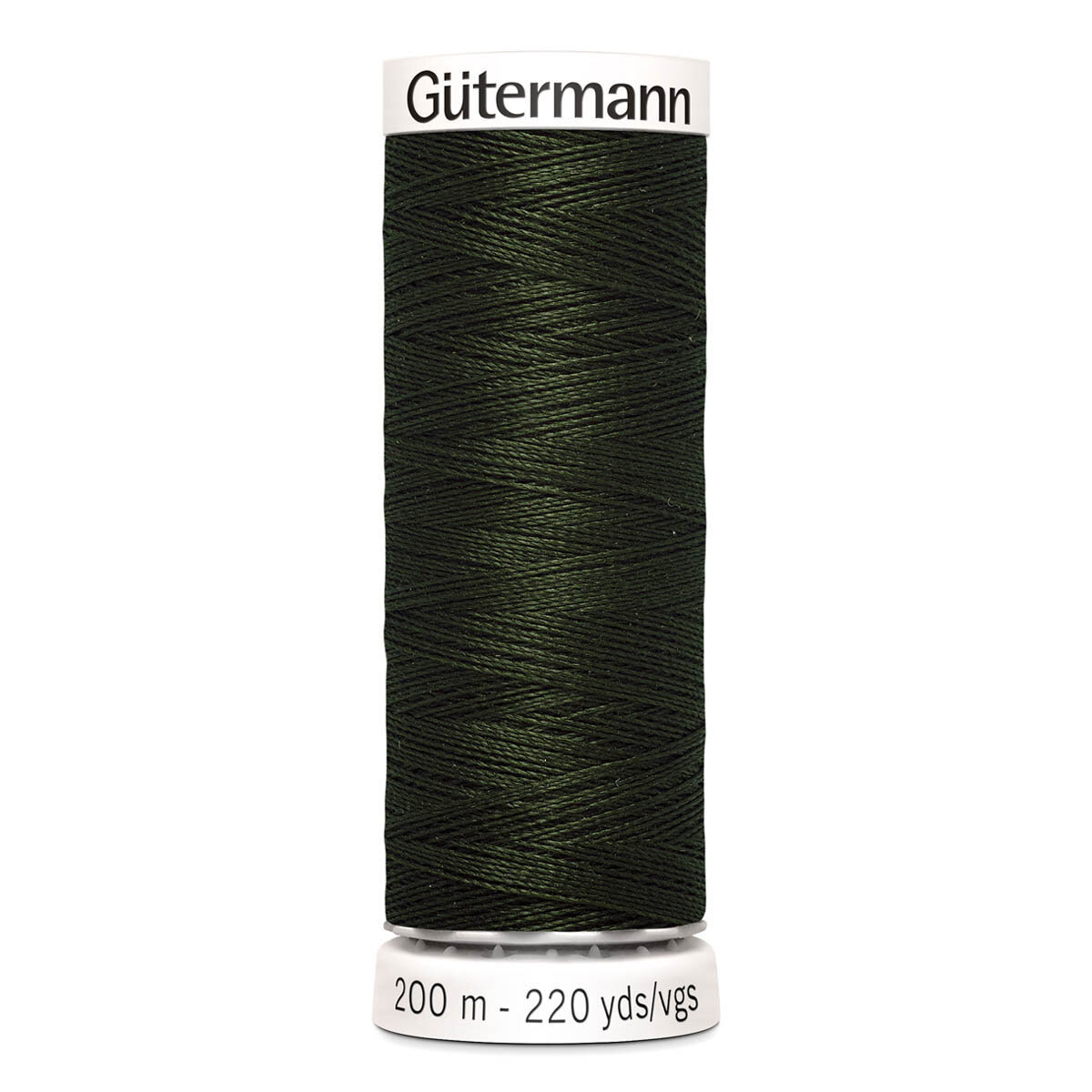 Нитки швейные для всех материалов Gutermann Sew-all, 200 м (304 черный лес), 5 шт