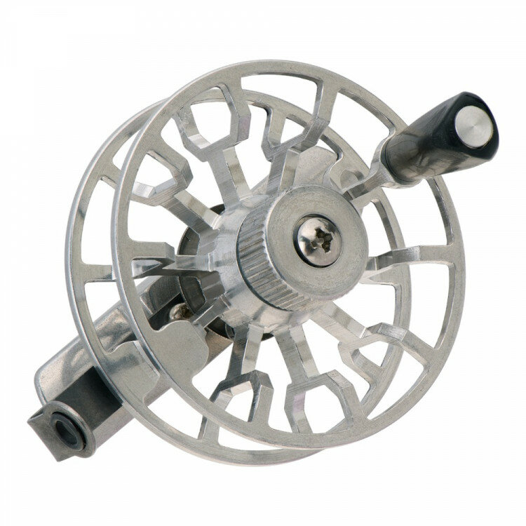 Катушка инерционная CONDOR, D55 35 mm, металл, с лескоукладывателем