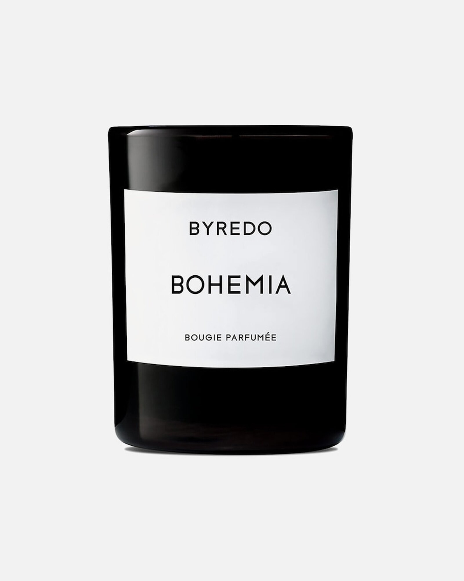 Свеча ароматическая Byredo "Bohemia", 70г, время горения 30 часов, черный цвет