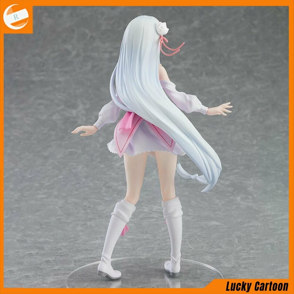 Фигурка Re: Zero Жизнь с нуля в альтернативном мире Эмилия / Emilia Аниме-фигурка 17cm