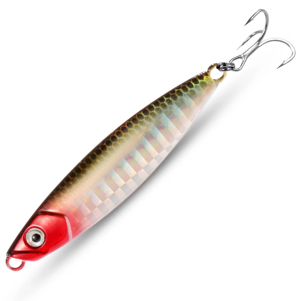 Джиг-приманка GOBAIT 15г, Серый, Fishing Lure K1