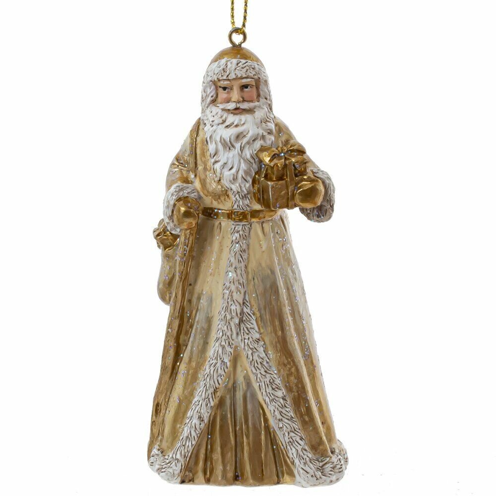 Украшение подвесное "Дед Мороз", 5х4х11 см, 2 вида, цена за 1шт, без выбора варианта