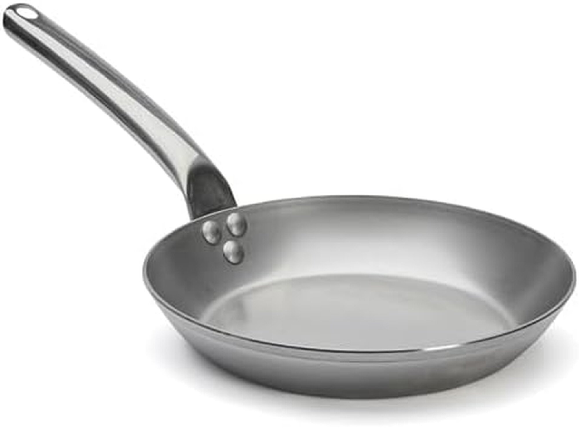 Сковорода - de Buyer Carbone Plus 5130.24 - стальная, 24 см, цвет серебристый