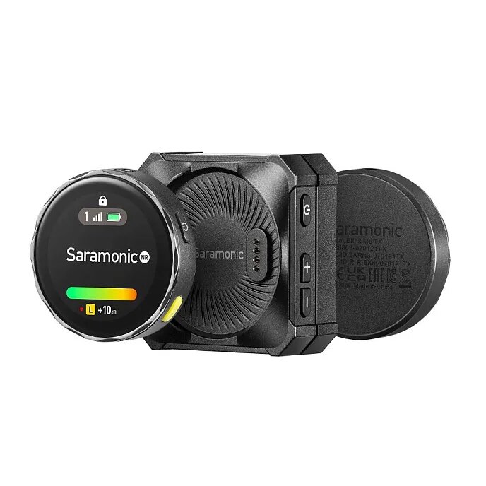 Микрофонная система Saramonic BlinkMe B2 (TX+TX+RX) беспроводная, 2,4 Ггц приемник и 2 передатчика, black