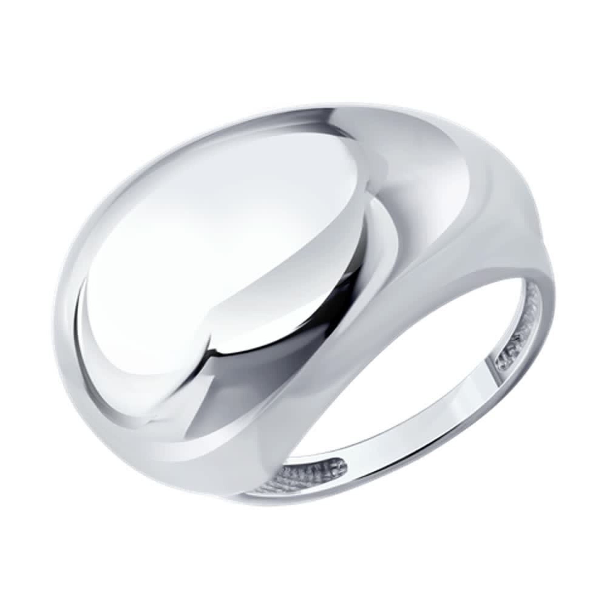 Кольцо Diamant online, серебро, 925 проба, родирование