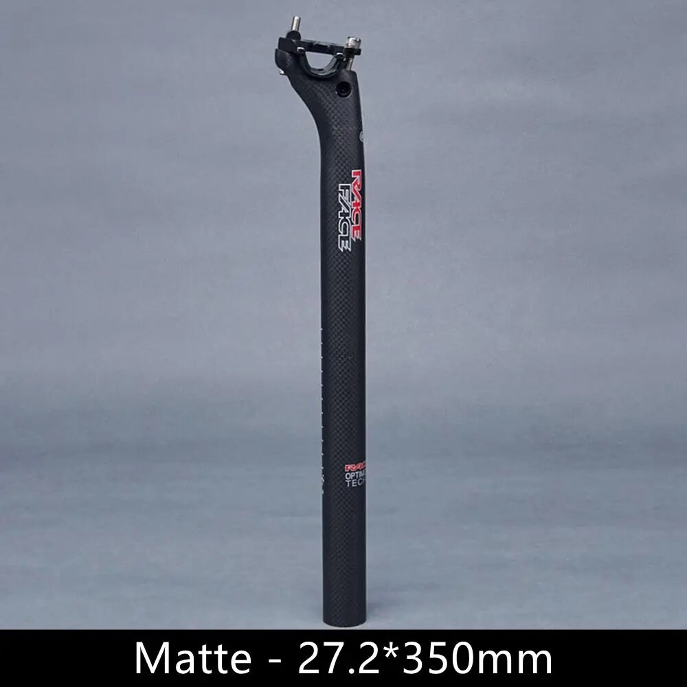 TOMTOU Карбоновый подседельный штырь Race Face Next 20 мм 27.2/30.8/31.6 мм 3K матовый Matte - 27.2X350mm