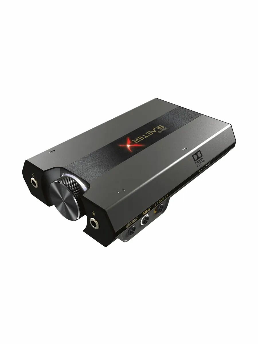 Creative Sound Blaster X G6, черный, внешняя звуковая карта