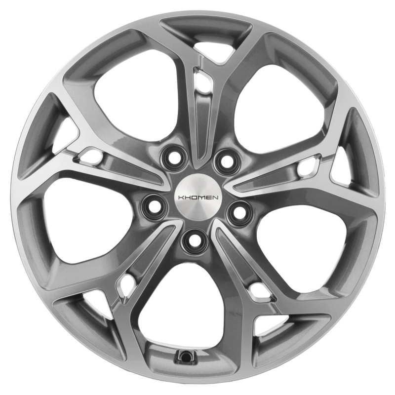 Диск колесный Khomen Wheels KHW1702 (RAV4) 7,0x17 5x114,3 Dia60.1 ET39 цвет Gray-FP