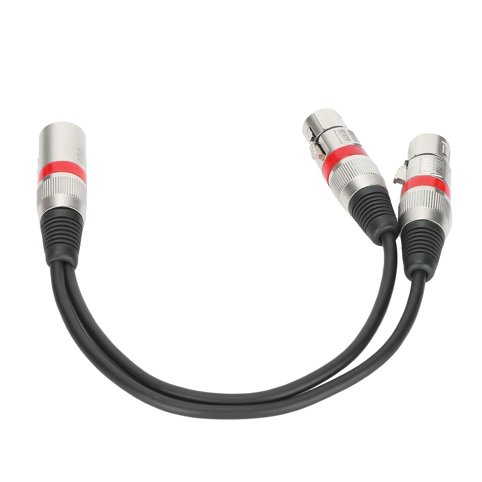 JORINDO JD6067 0,3 м XLR штекер — два гнезда, Y-образный разветвитель для микрофона