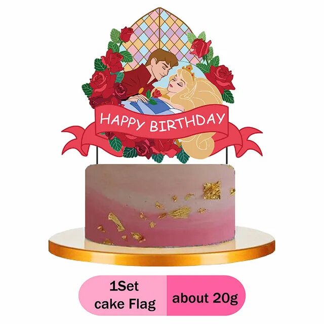 MINISO Принцесса Аврора Спящая Красавица Товары для Дня Рождения Декор Латексные Шары Фон Бумажные Тарелки Чашки Брошь Детские Игрушки,