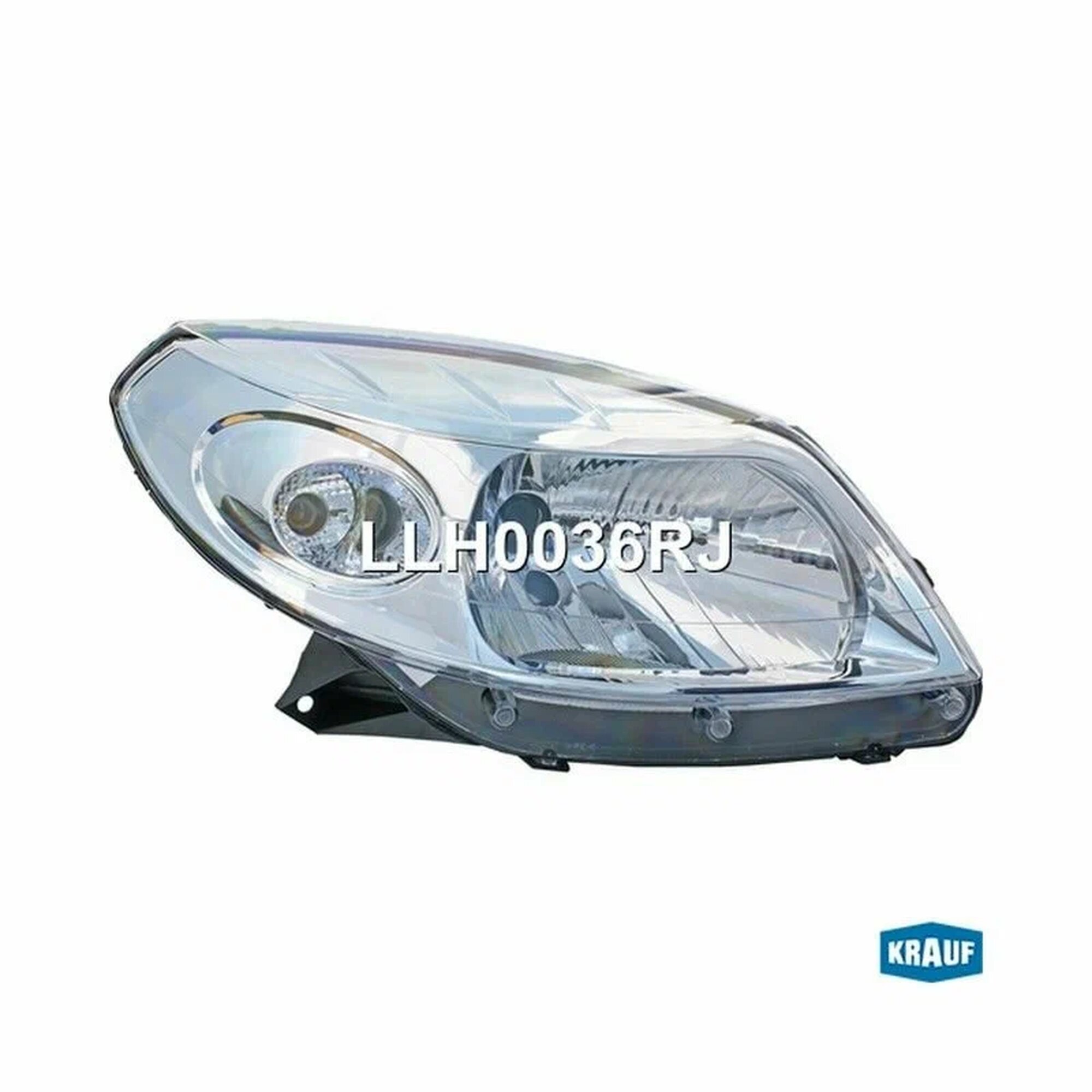 Фара противотуманная передняя правая KRAUF LLH0036RJ для а/м Renault Sandero
