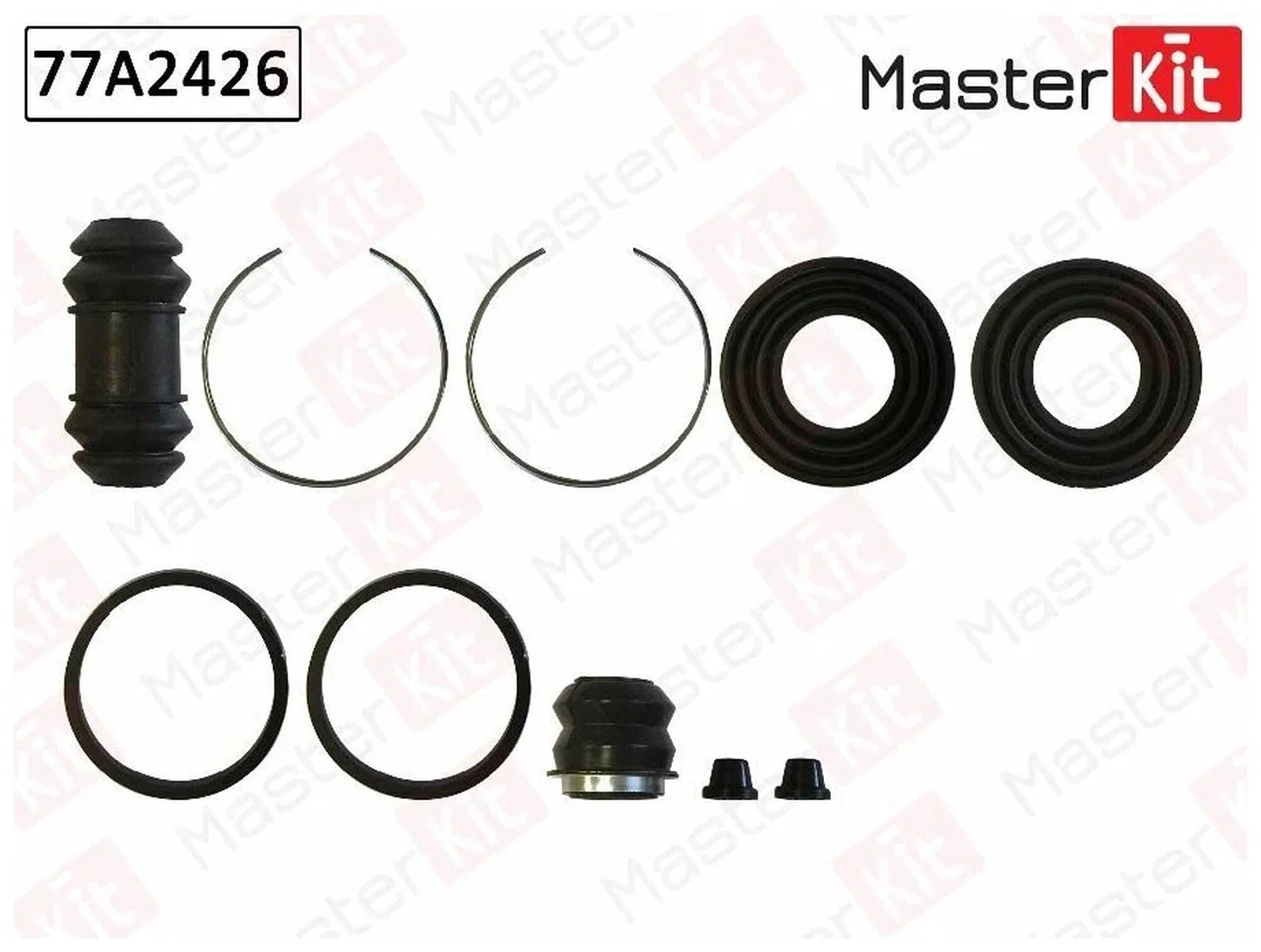 Ремкомплект тормозного суппорта Toyota MODELL F (CR2_, YR2_) 1982 - 1990, PREVIA (_R1_, _R2_, MASTERKIT 77A2426