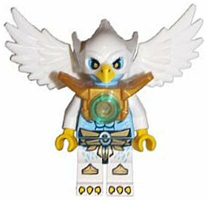 Минифигурка Lego loc014 Ewar - Pearl Gold Armor