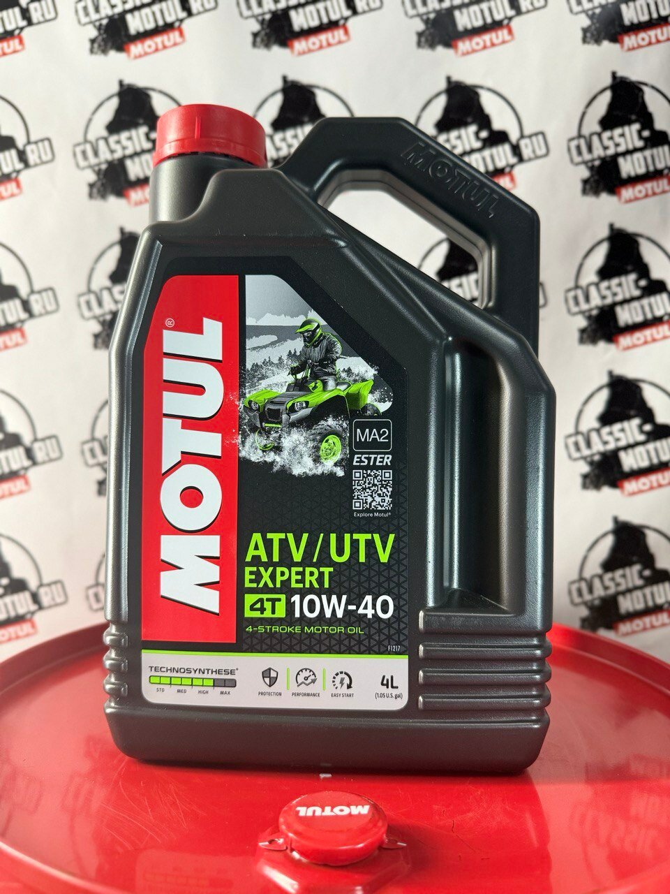 Масло моторное Motul ATV-UTV Expert 4T 10w-40 MA2 (4L ) 113175