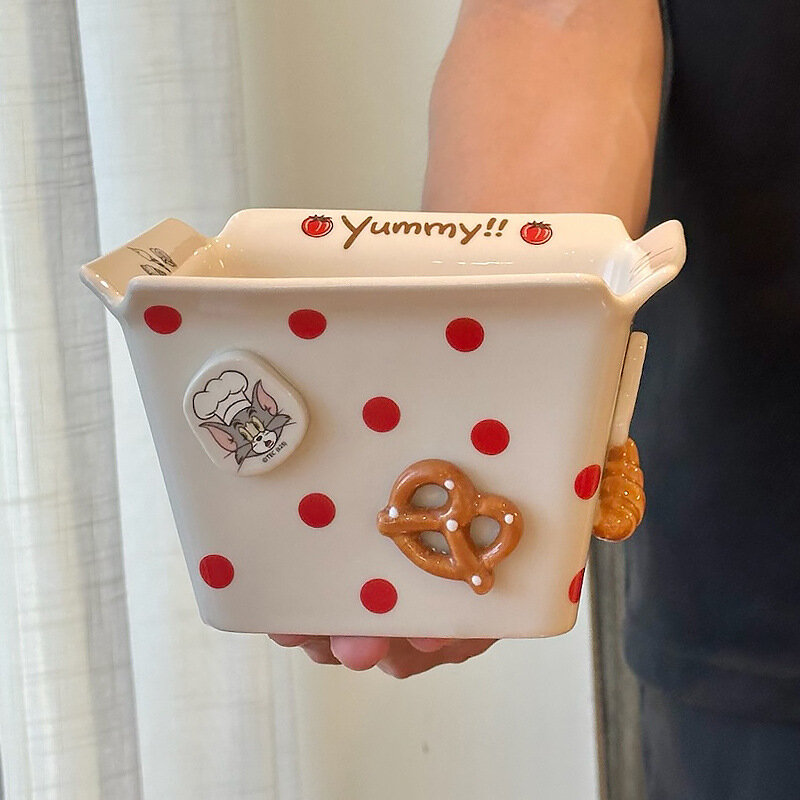 Кружка-бабочка, керамическая чашка для воды, подарок для девочек,730 мл