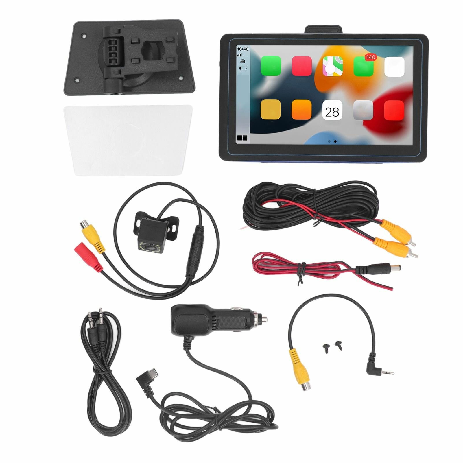 Беспроводной MP5 плеер 7" для CarPlay/Android Auto