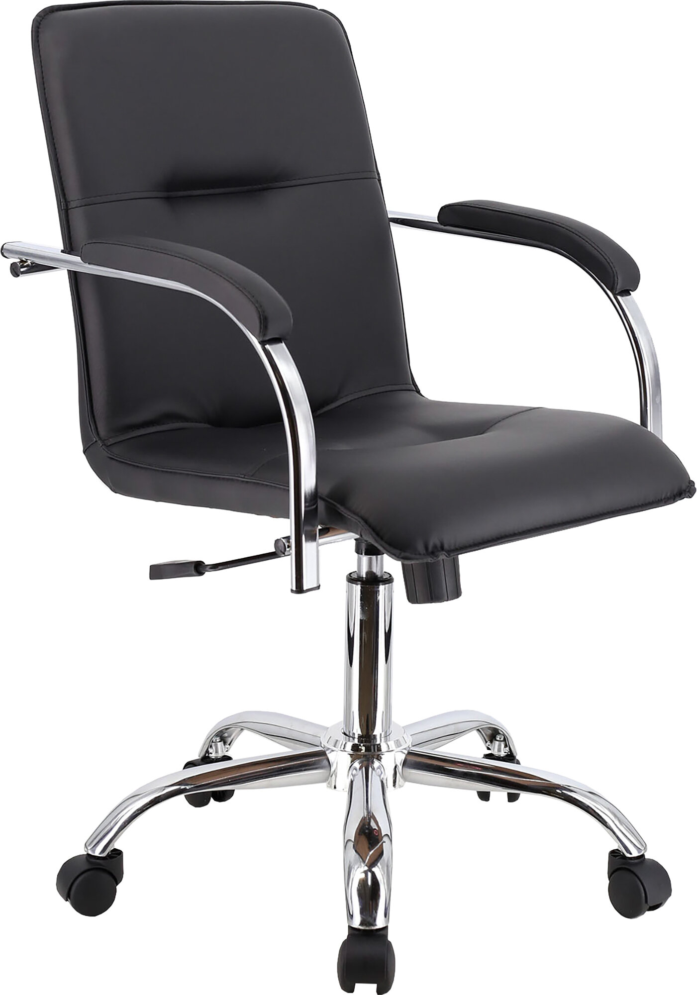 Офисное кресло Everprof Samba T Экокожа Черный